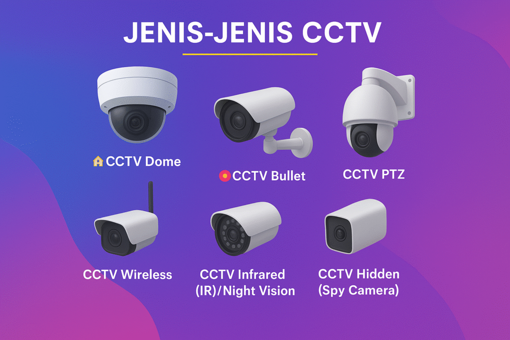 Jenis-jenis CCTV yang Perlu Anda Ketahui agar Tidak Salah Pilih ...